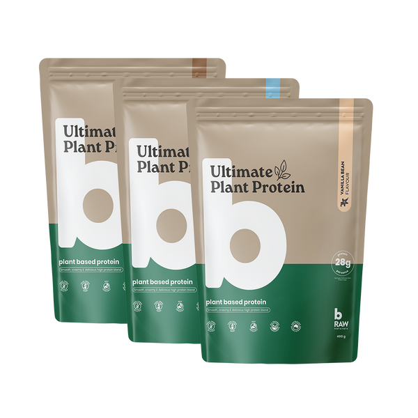 Plant Protein Triple Stack (400g) by bRaw