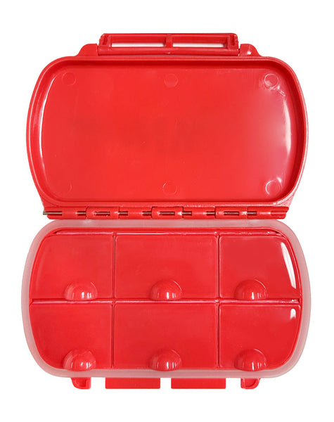 Pill Box (Red) by Nutrition Warehouse