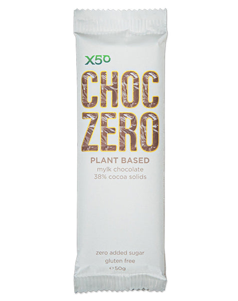 Choc Zero Plant Based Bar (Mylk Chocolate) by X50 Lifestyle